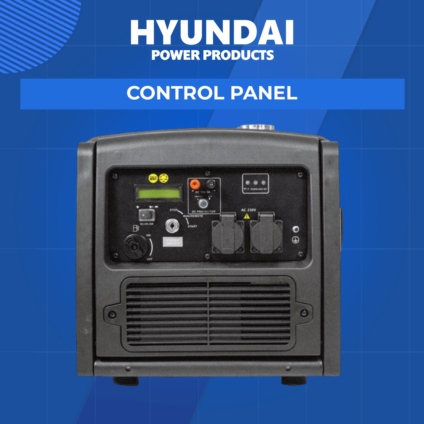 Hyundai 3200W Inverter Generator – Remote Start, Quiet & Portable Powe ...