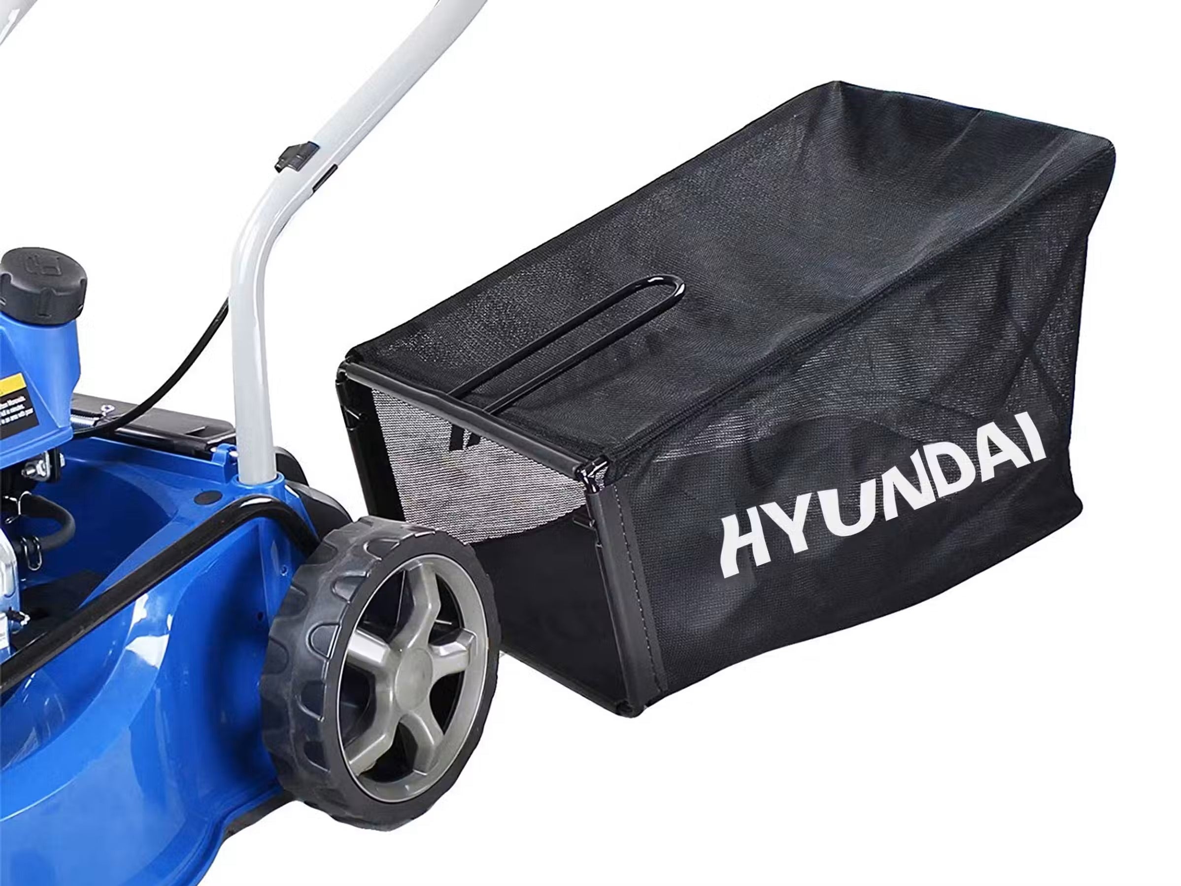 Hyundai 16" Petrol Lawn Mower – Push, 79cc OHV Engine, 6 Cutting Heigh ...